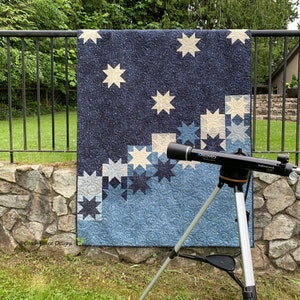 Milky Way Digital PDF Quilt Pattern by Coach House Designs - Etsy