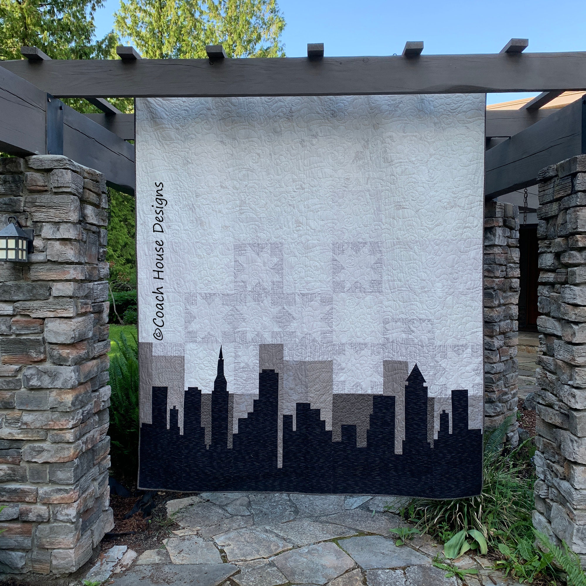 Skyline Digital PDF Quilt Pattern by Coach House Designs - Etsy