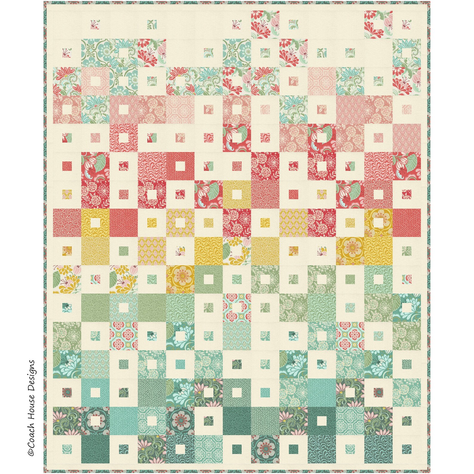 Harmony Downable PDF Quilt Pattern by Coach House Designs ** TANGO ...