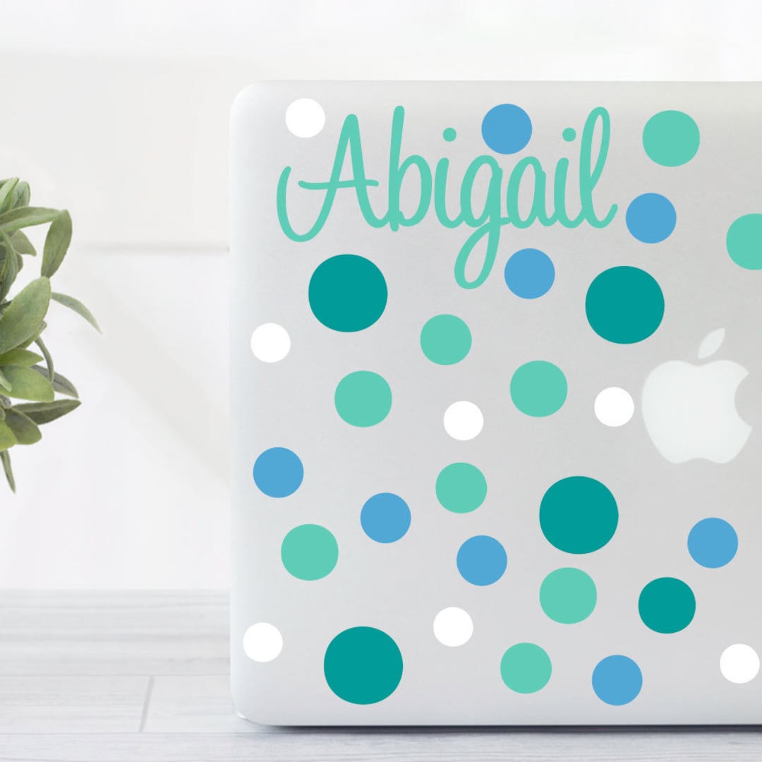 Custom Laptop Skins MacBook Air Decals Cute Stickers Personalized ...