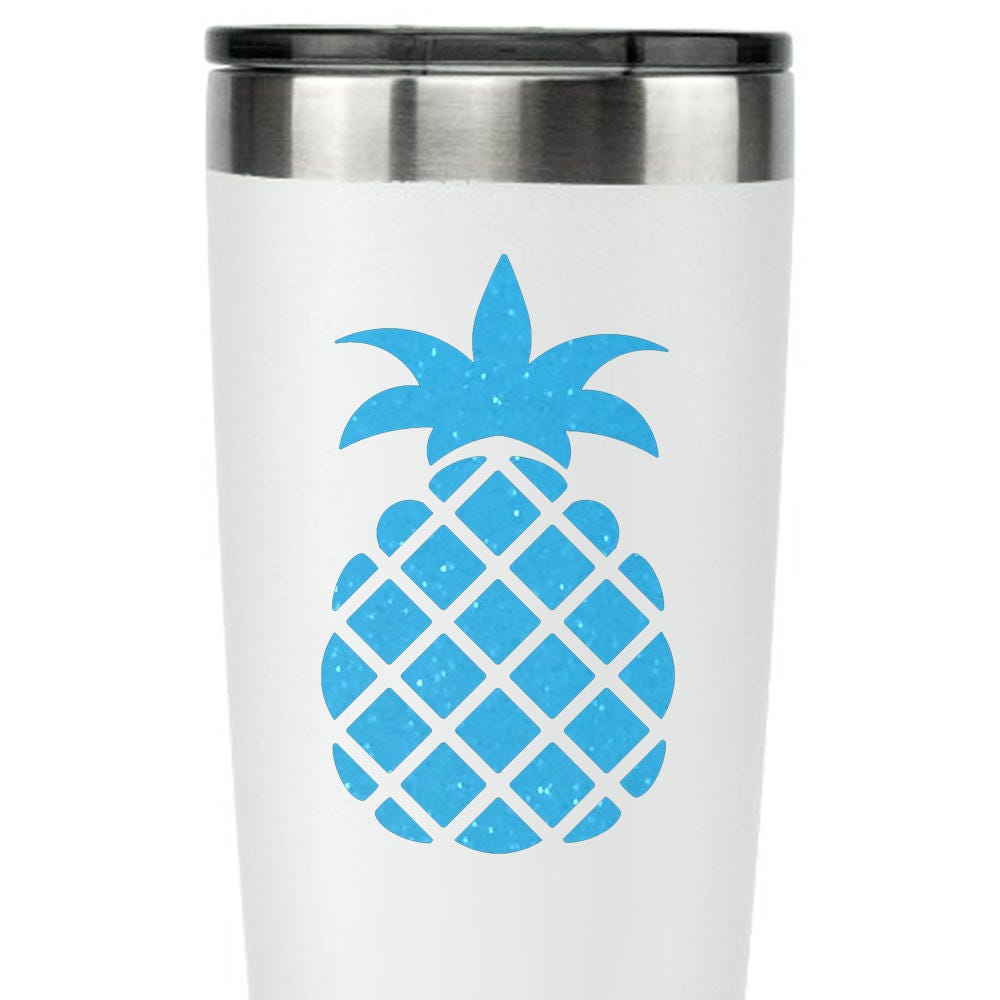 Pineapple Yeti Cup Decals Pineapple Decal Yeti Gold - Etsy