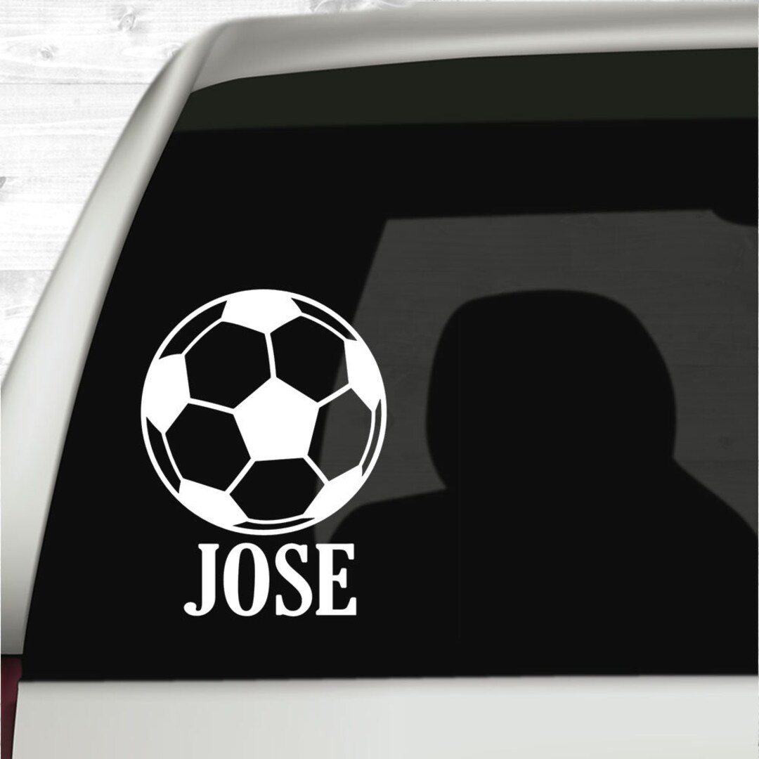 Soccer Car Decal Soccer Mom Gifts Sports Decal Soccer Coach Gifts ...
