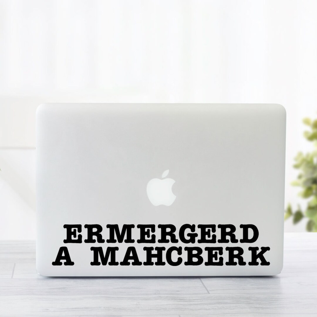 MacBook Sticker MacBook Pro Decals MacBook Air Stickers Funny Gifts Gag ...