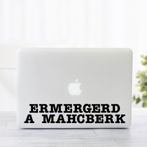 MacBook Sticker MacBook Pro Decals MacBook Air Stickers Funny Gifts Gag ...