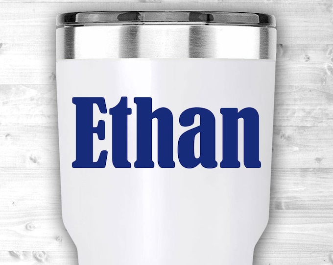 Yeti Name Decal Macbook Decal Laptop Decal Personalized - Etsy