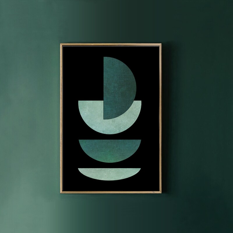 Geometric Poster - Etsy