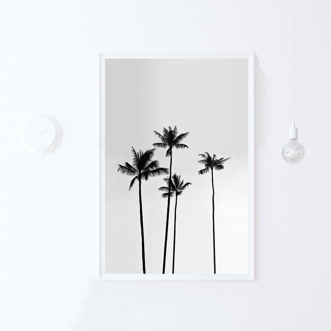 Palm Tree Print Tropical Print Palm Tree Photo Tropical | Etsy