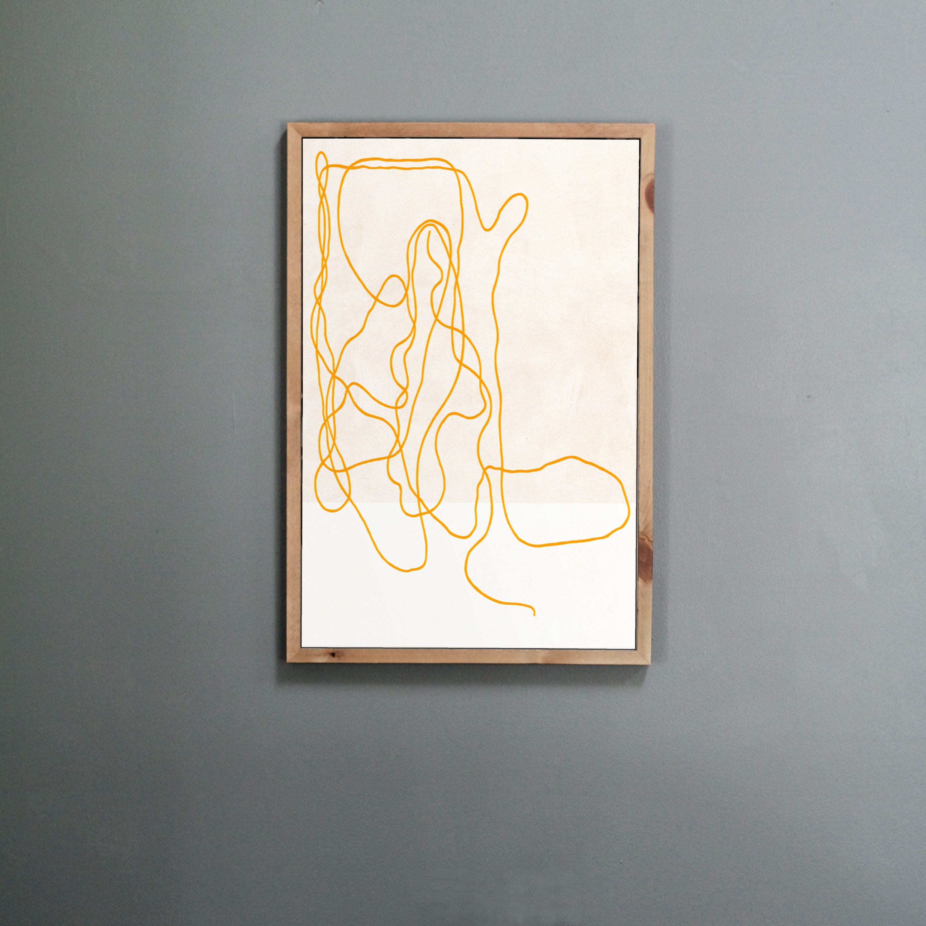 Printable Abstract Art: Digital Download Print Modern Line | Etsy