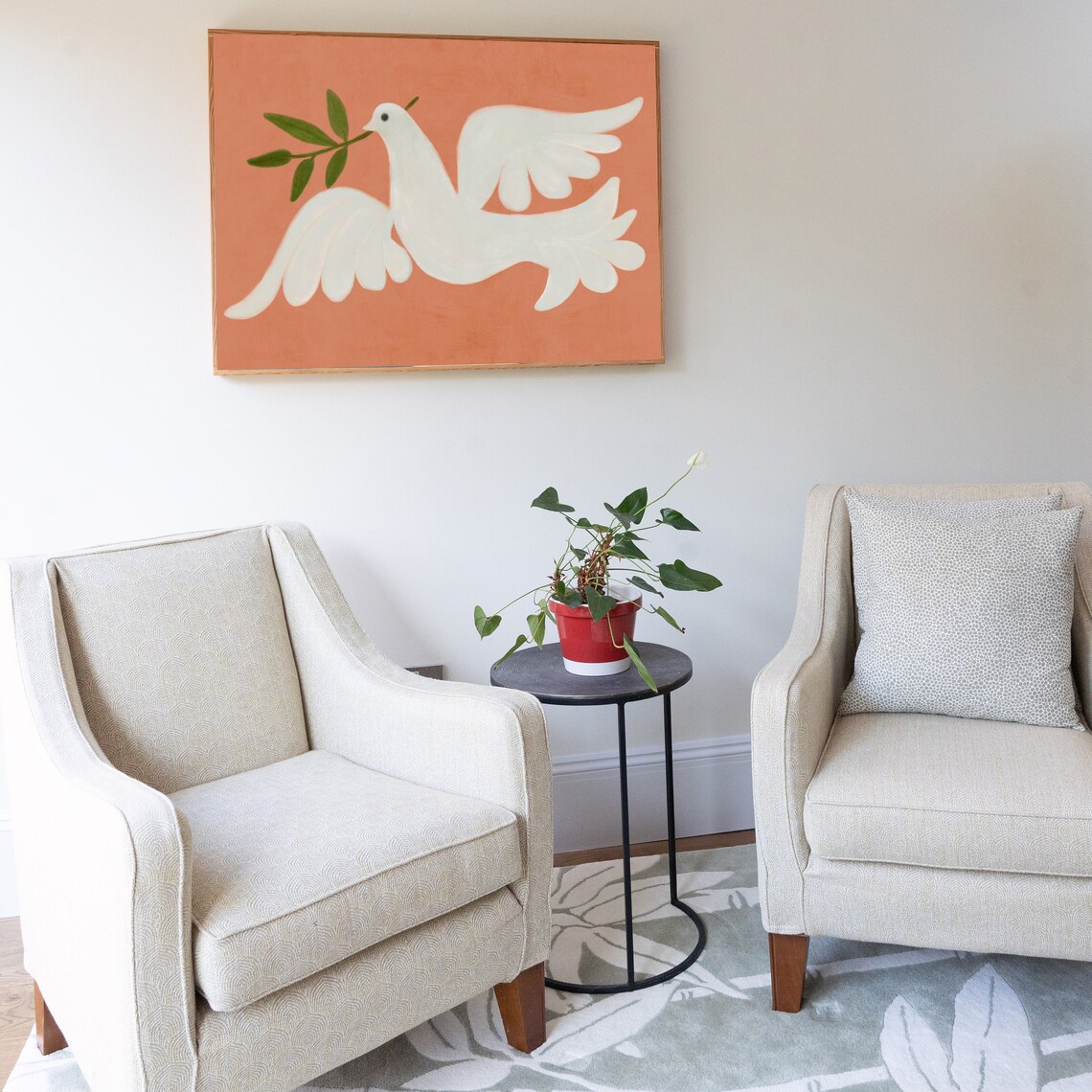 Dove Art Print Poster: Digital Downloadable Wall Art Print. - Etsy