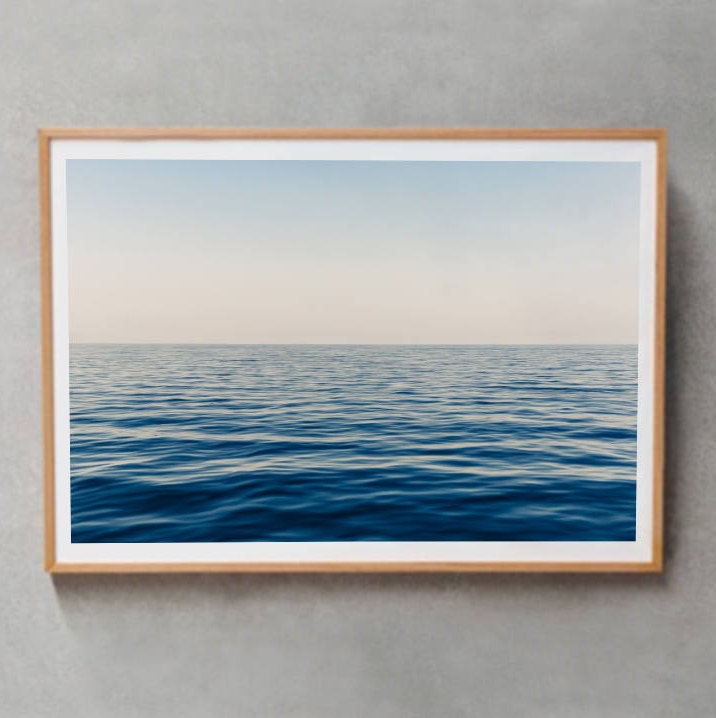 Ocean Print Sea Horizon Print Ocean Waves Printable Art - Etsy
