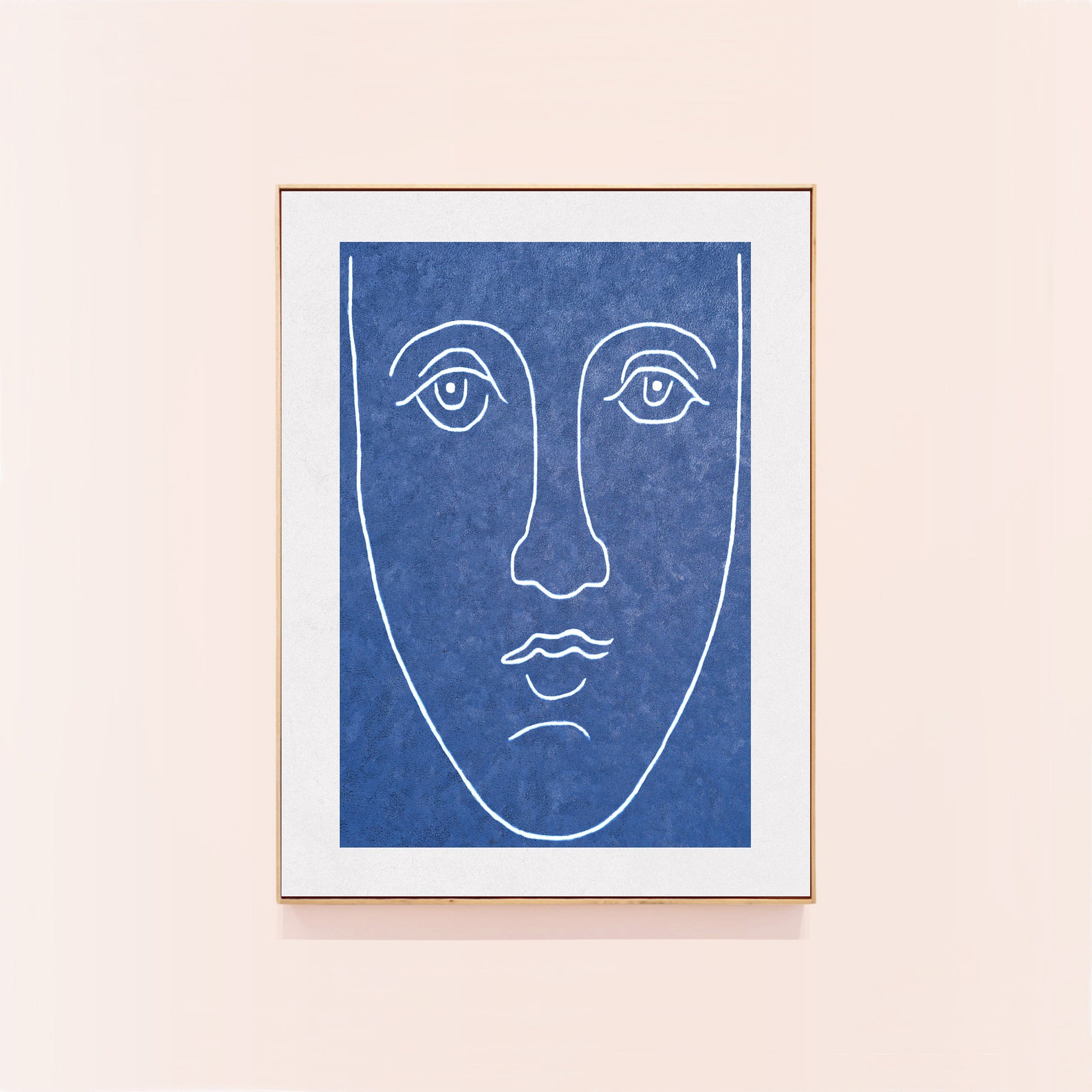 Modern Digital Print Wall Art: Downloadable Print. Blue Home - Etsy
