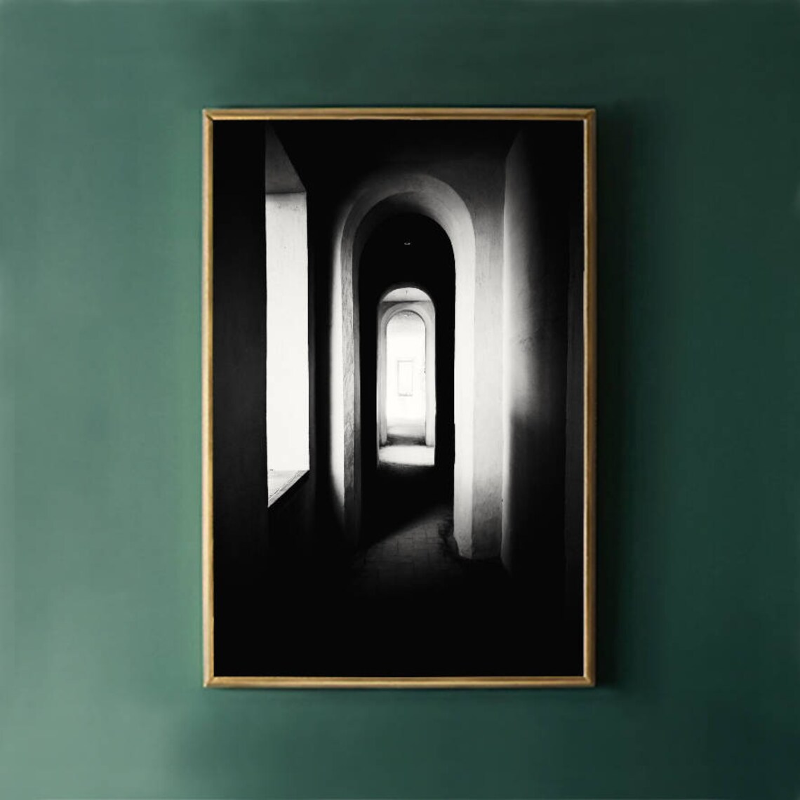 Archway Photography Archway Print Black and White Photo - Etsy