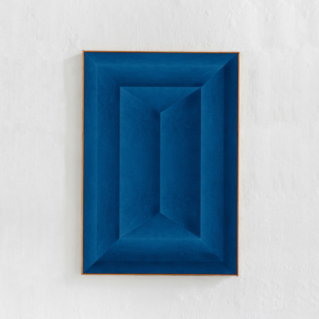 Downloadable Art Print: Blue Abstract Printable Modern Art for Living ...