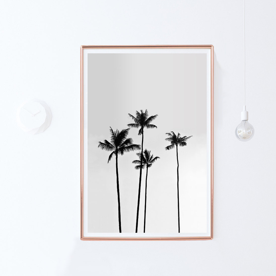 Palm Tree Print Tropical Print Palm Tree Photo Tropical | Etsy