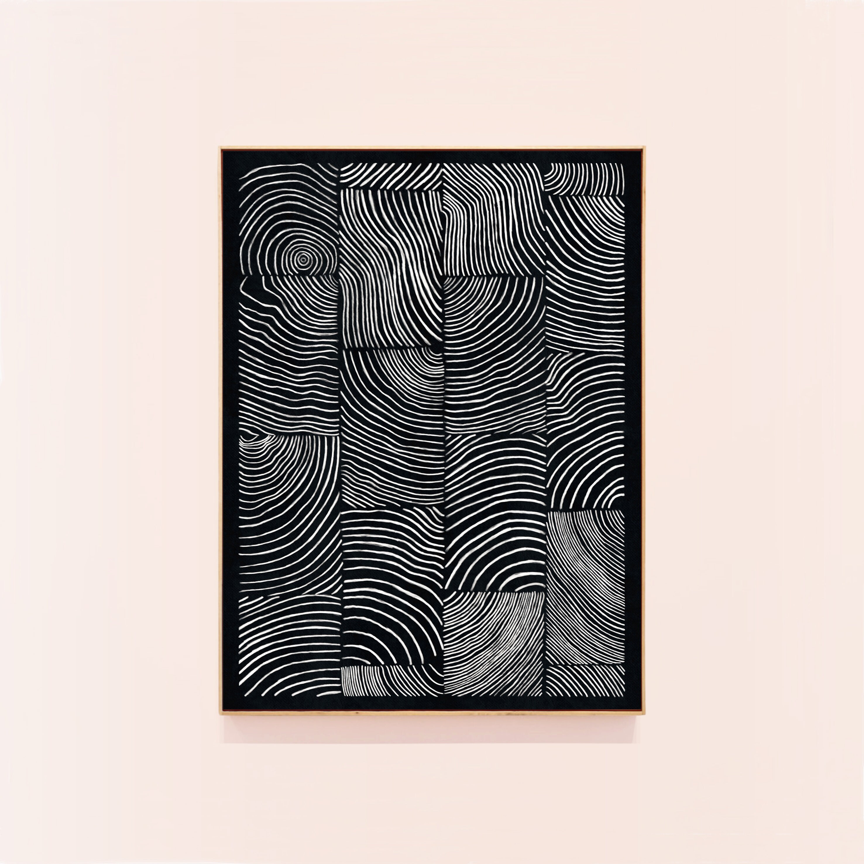 Black and White, Abstract Downloadable Art Print: Contemporary ...
