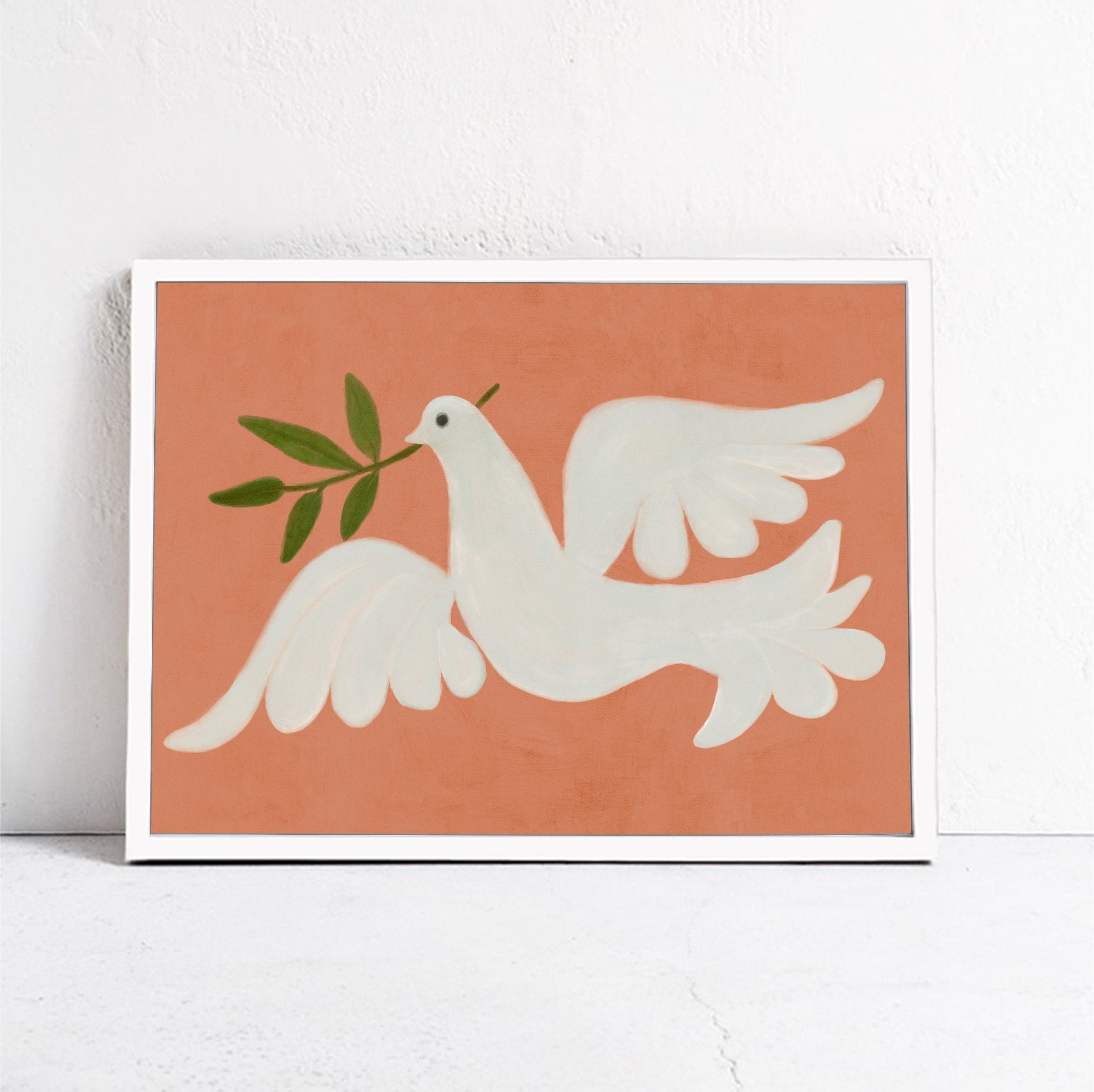 Dove Art Print Poster: Digital Downloadable Wall Art Print. - Etsy