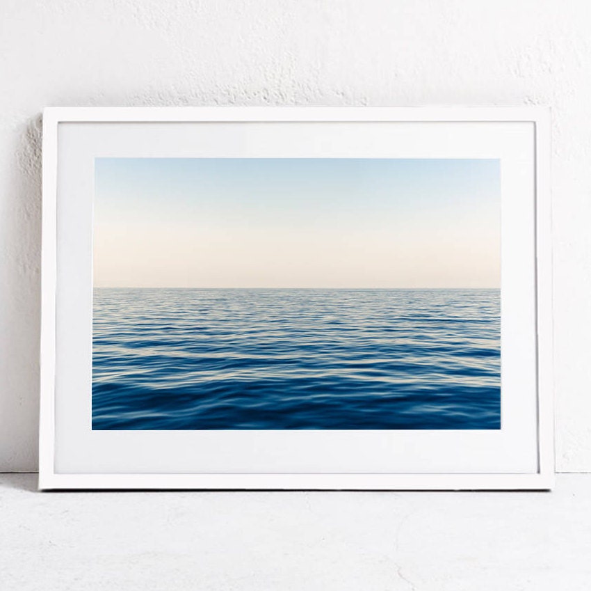 Ocean Print Sea Horizon Print Ocean Waves Printable Art - Etsy