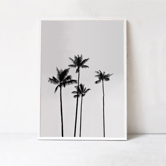 Palm Tree Print Tropical Print Palm Tree Photo Tropical | Etsy