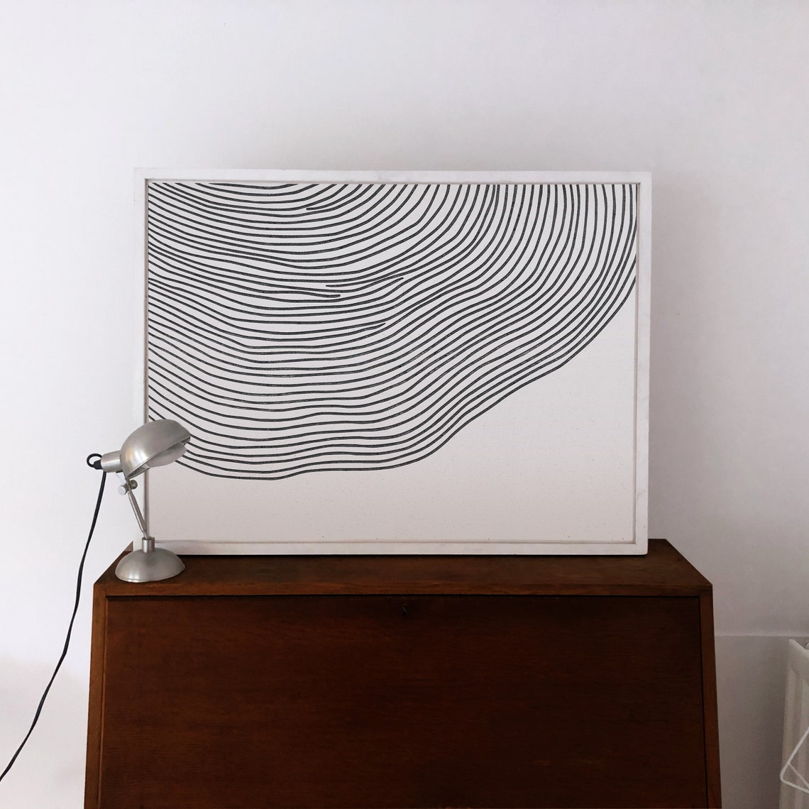 Downloadable Print: Abstract Lines Printable Art. Oversized | Etsy