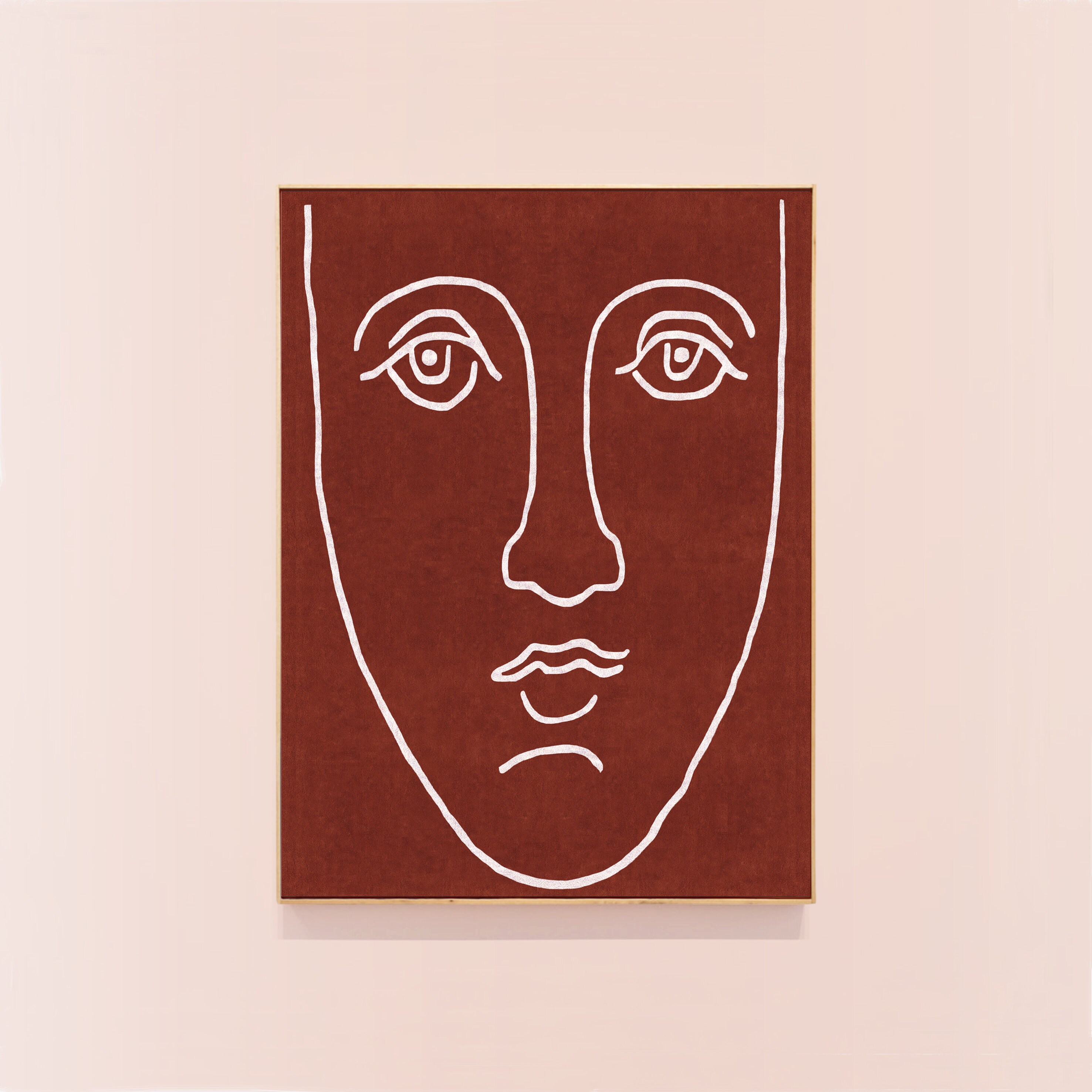 INSTANT DOWNLOAD Printable Art: Face Poster Modern | Etsy