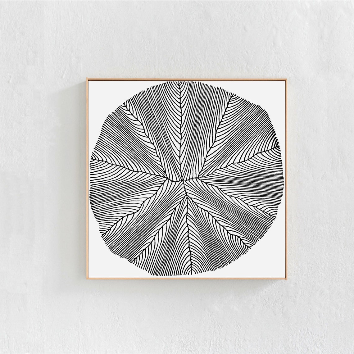 Square Print Download Black and White Abstract Art Print - Etsy