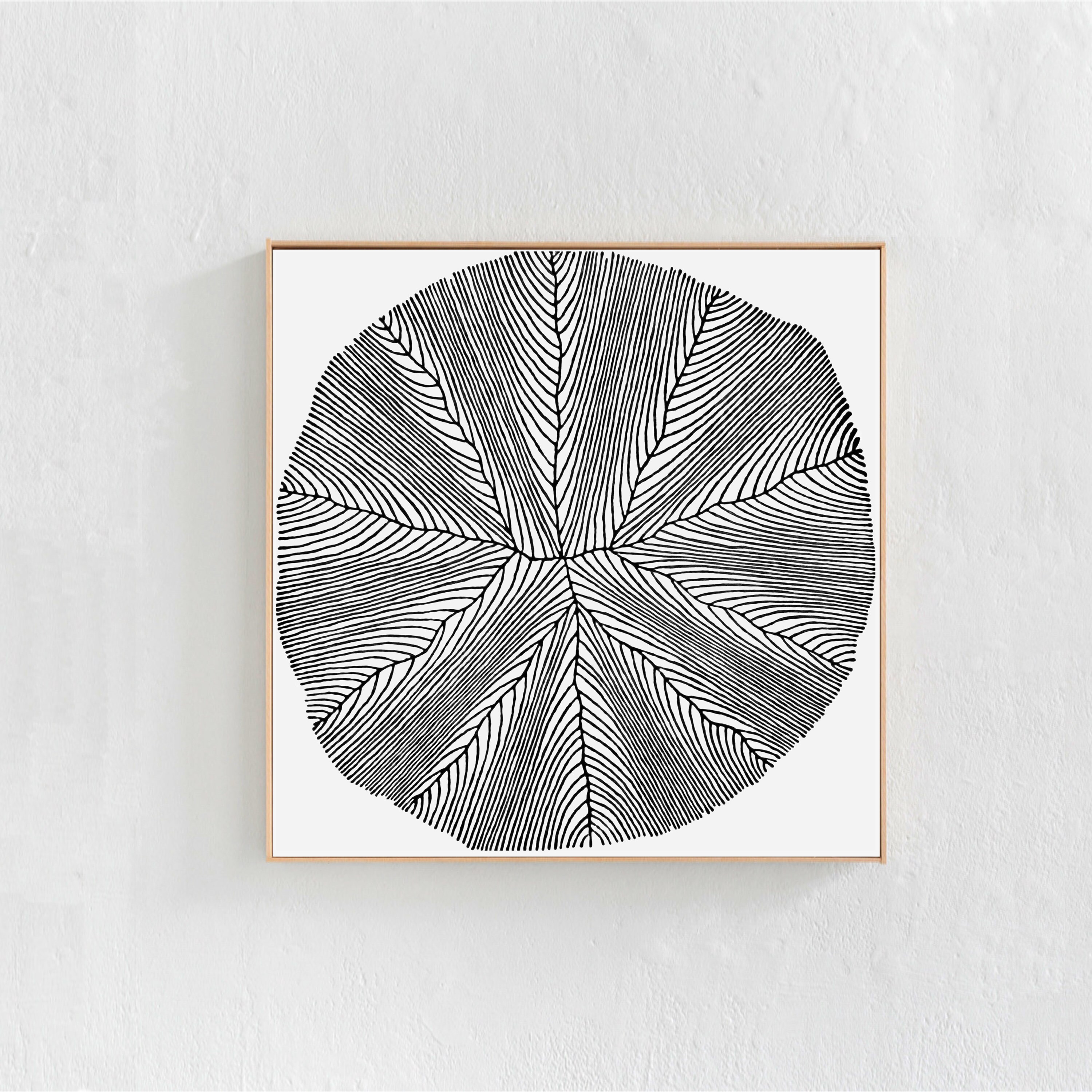 Square Print Download Black and White Abstract Art Print - Etsy