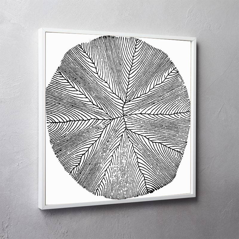 Square Print Download Black and White Abstract Art Print - Etsy
