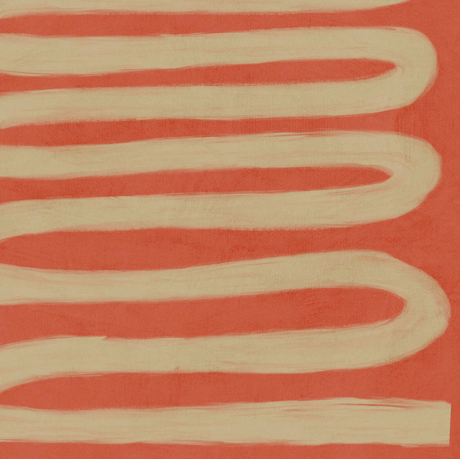 Red and Beige Abstract PRINTABLE ART: Abstract Brushstroke - Etsy