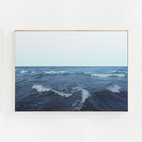 Ocean Print Sea Horizon Print Ocean Waves Printable Art - Etsy