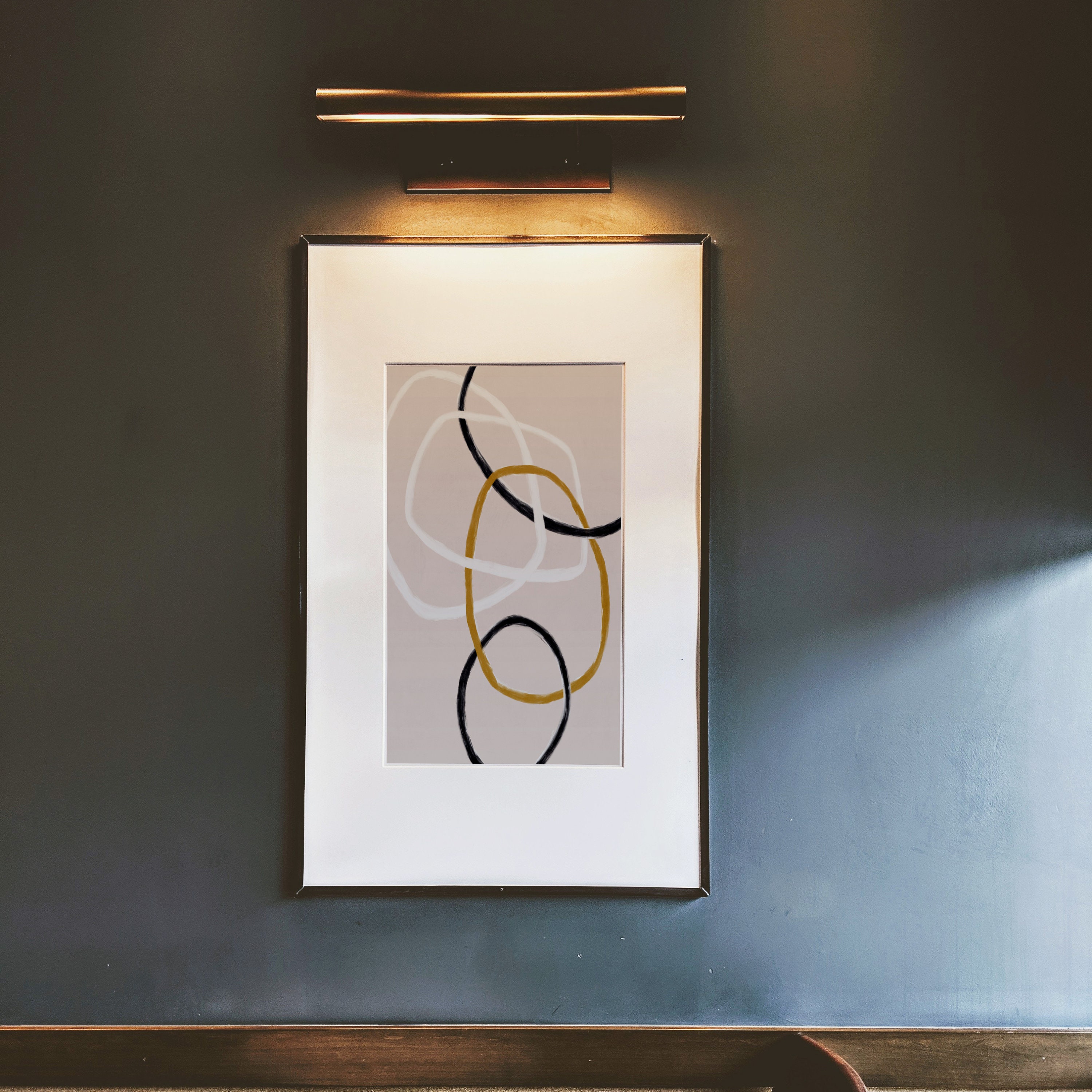 Printable Abstract Art: Neutral Tones Decor, Digital Download Print ...