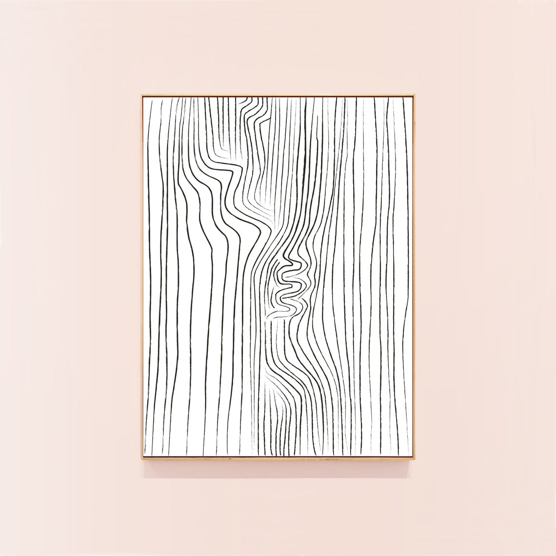 Abstract Art, Abstract Lines Modern Wall Art Print Scandinavian Poster ...