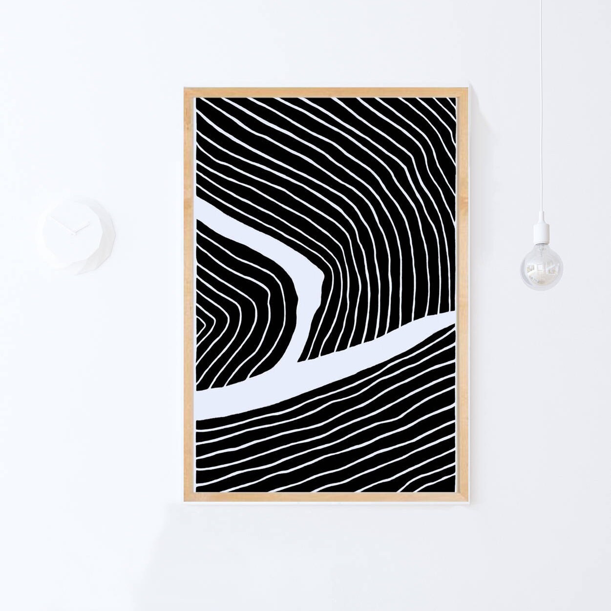 Oversized Art Extra Large Abstract Wall Art Print, Abstract Digital ...