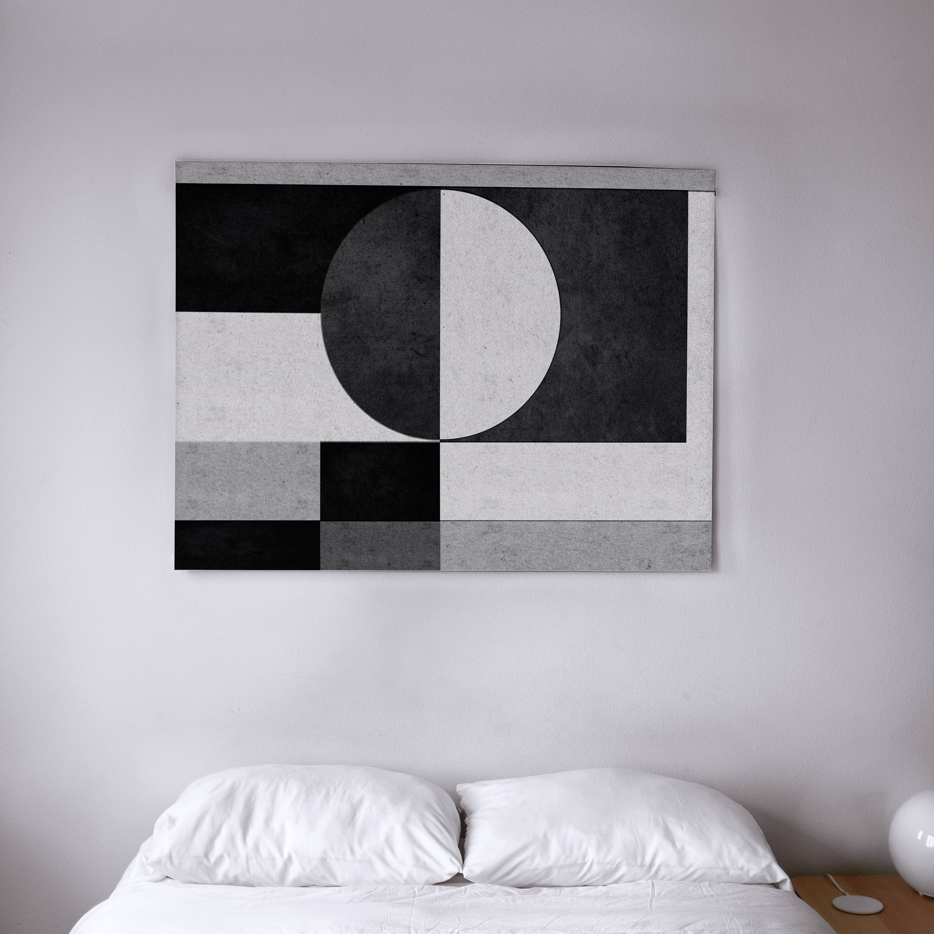 Black and White Geometric Wall Art Downloadable Print: | Etsy