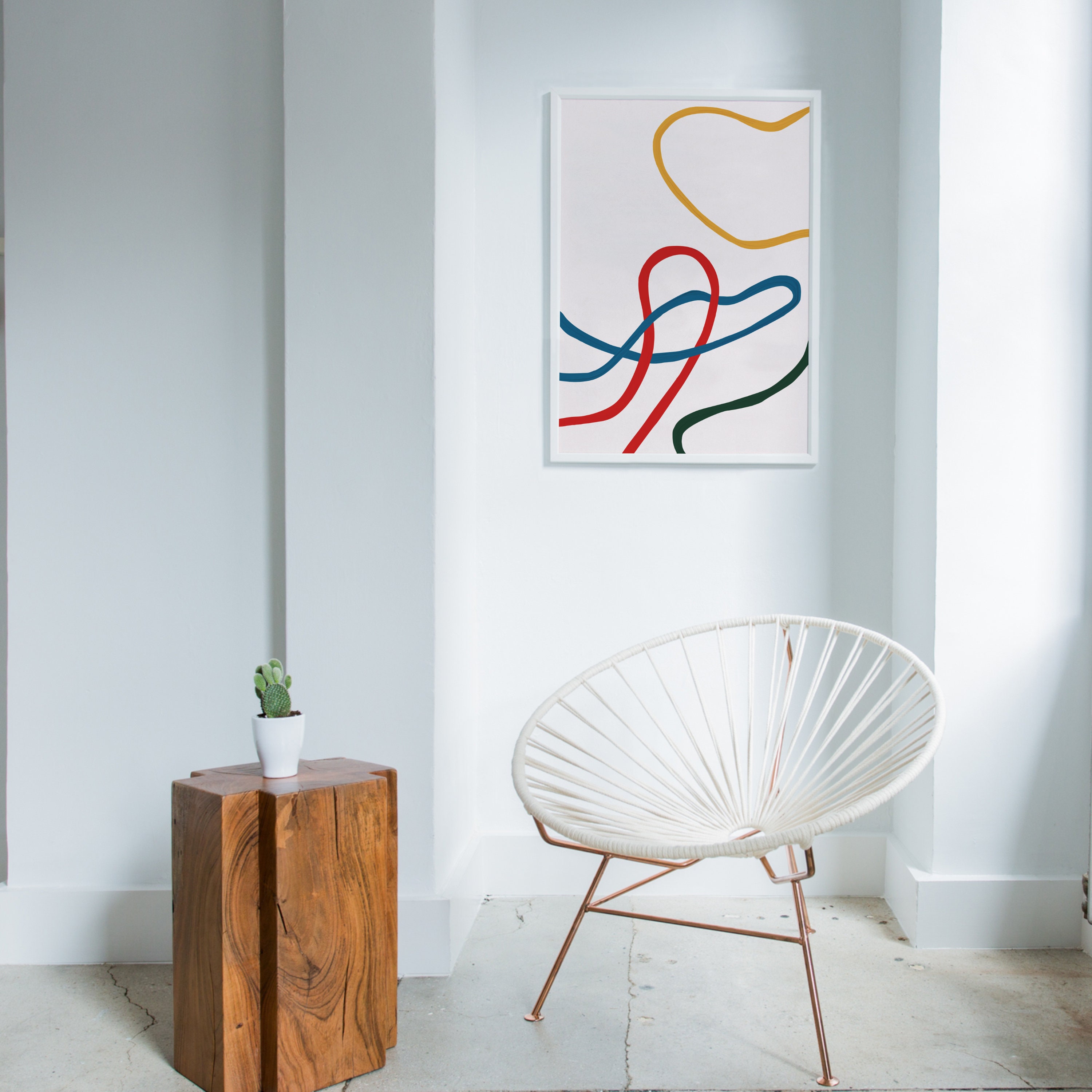 Large Printable Art Abstract Lines Art Modern Wall Decor - Etsy