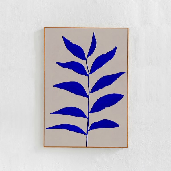 Cobalt Blue Art - Etsy