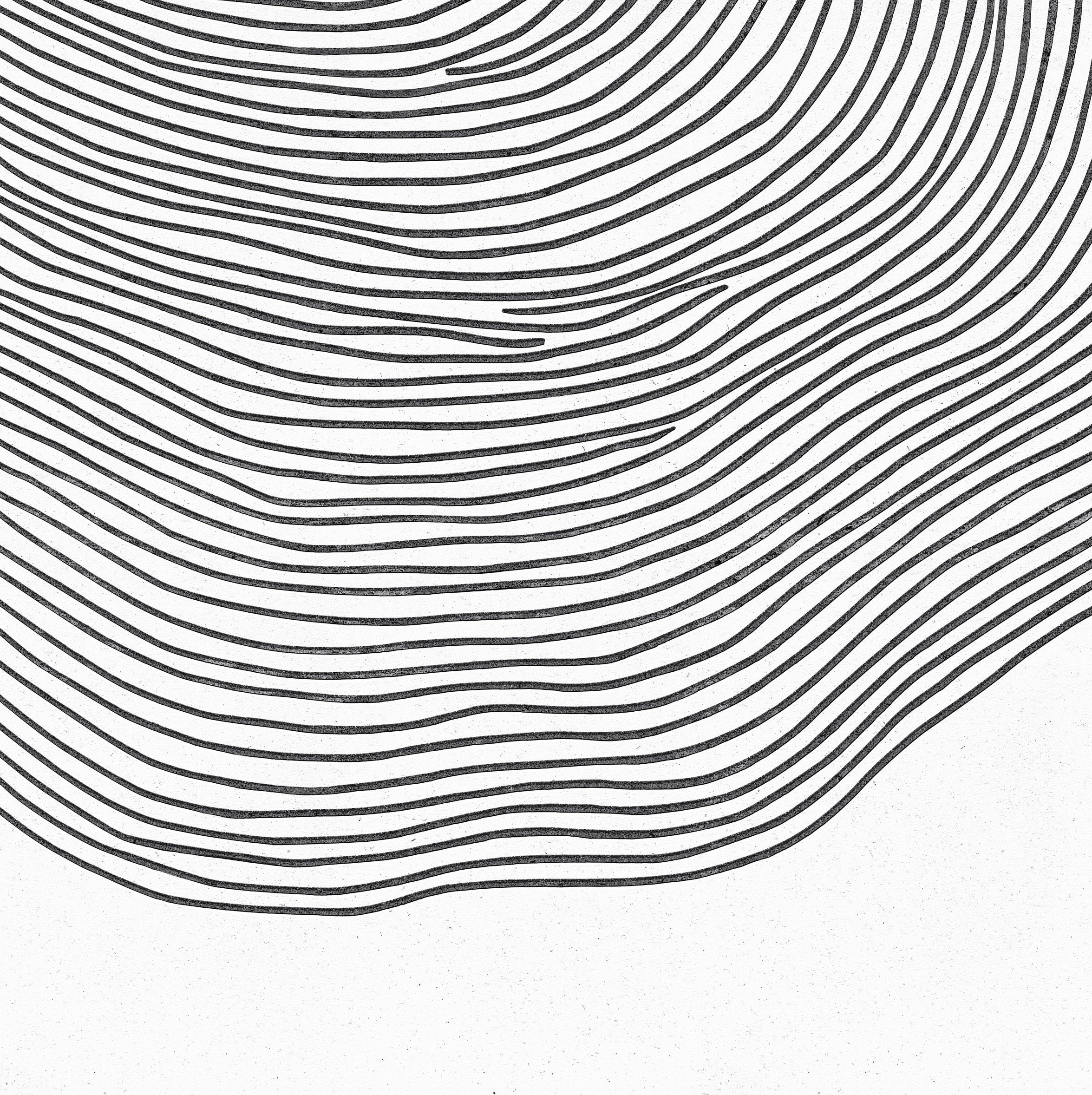 Downloadable Print: Abstract Lines Printable Art. Oversized | Etsy