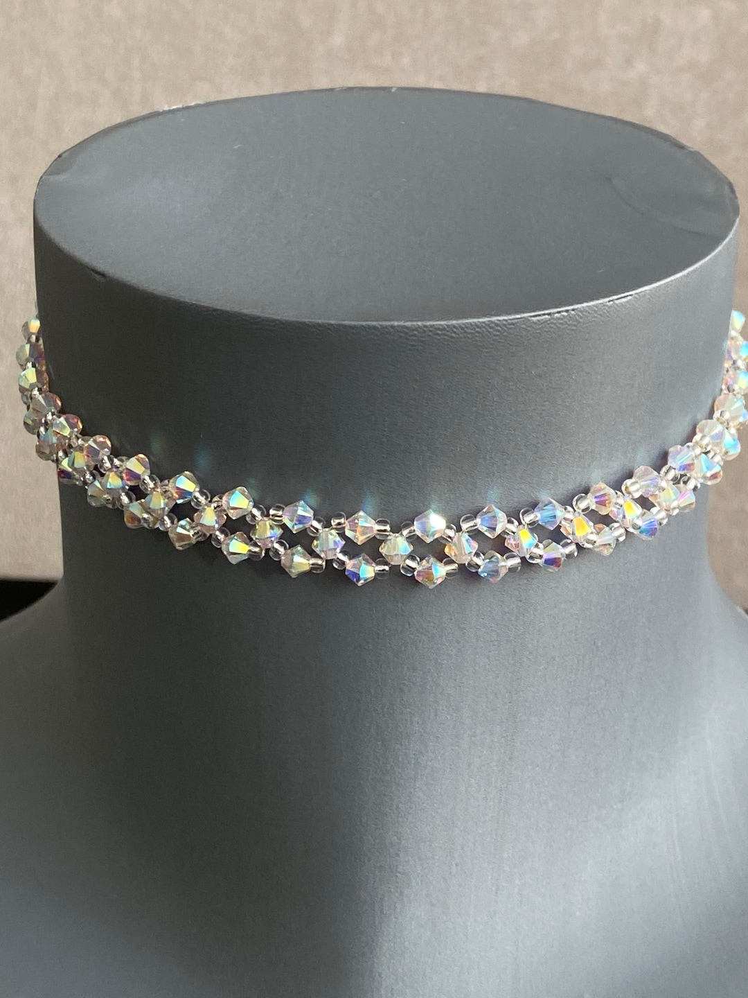 Genuine Crystal, Genuine Crystal Choker, Chic, Luxury Jewelry, Women ...
