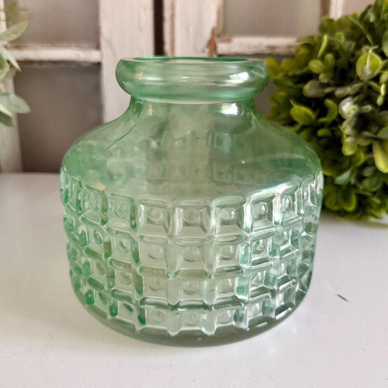 Empoli Glass Bud Vase - Etsy