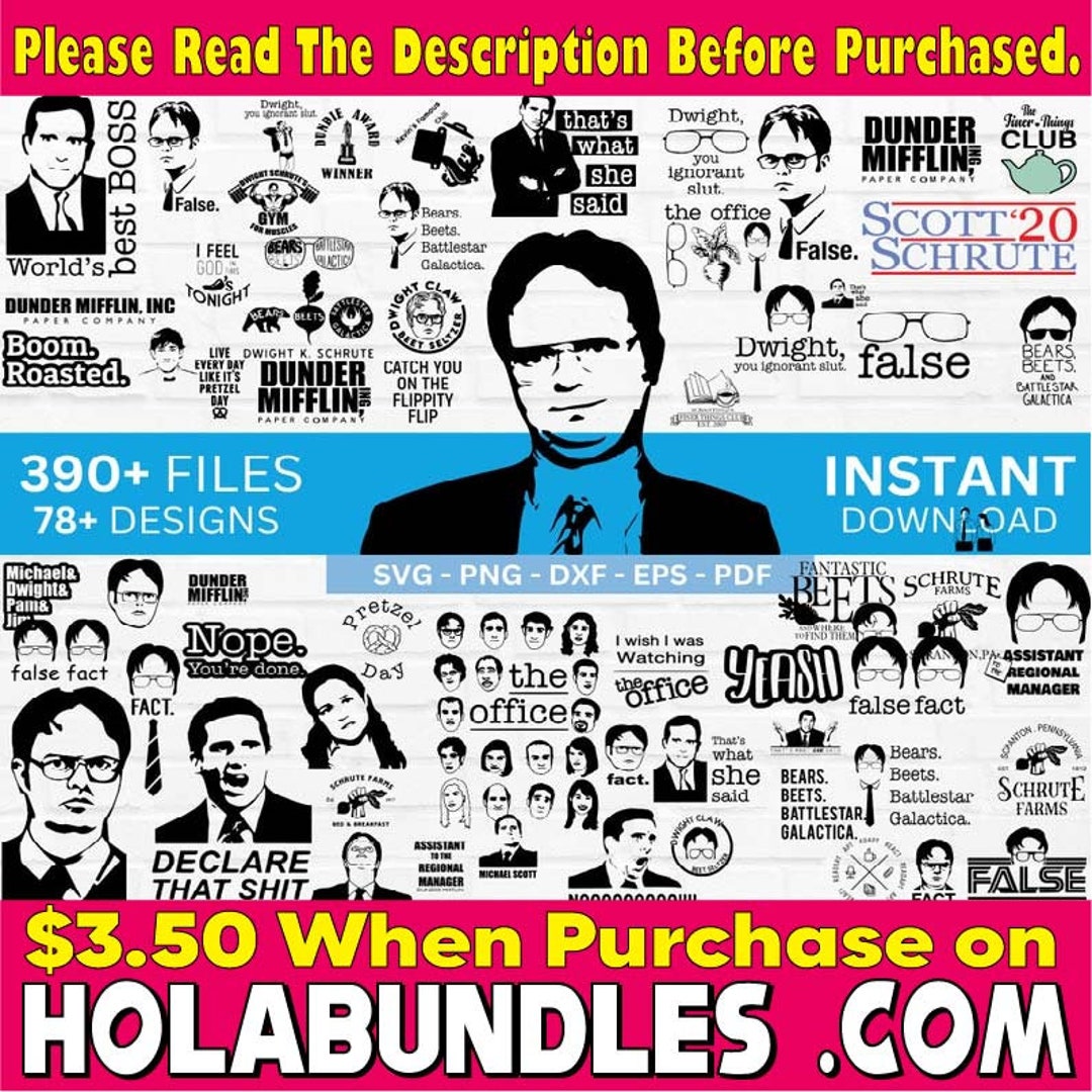 The Office SVG, the Office Svg Files for Cricut, the Office Tv Show ...