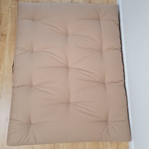 HEMP Shikibuton Mat Shiki Futon 3” Thick Filled Organic Hemp Fiber ...