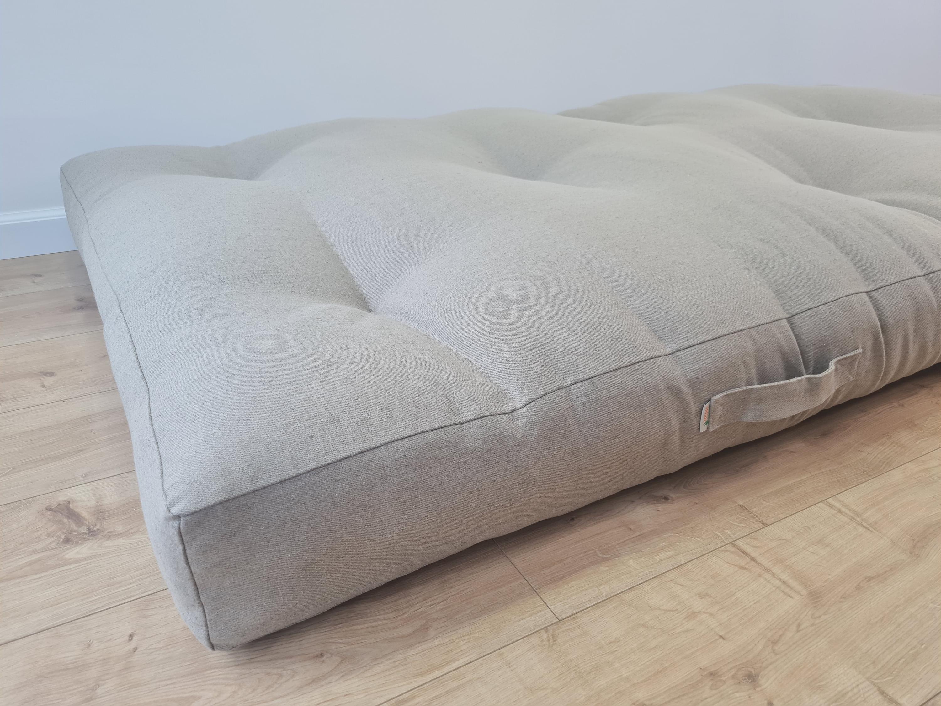 HEMP Shikibuton 6” Thick Mat Shiki Futon Filled Organic Hemp Fiber ...