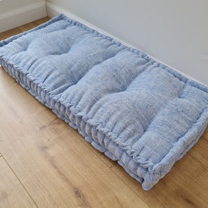 Hemp Custom Madewindow Mudroom Floor Bench Cushion Filled Organic Hemp ...