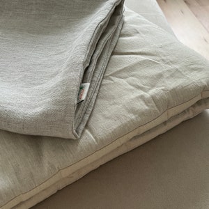 Organic Hemp Linen Sofa Protector Cover for Dogs Cats Machine Washable ...