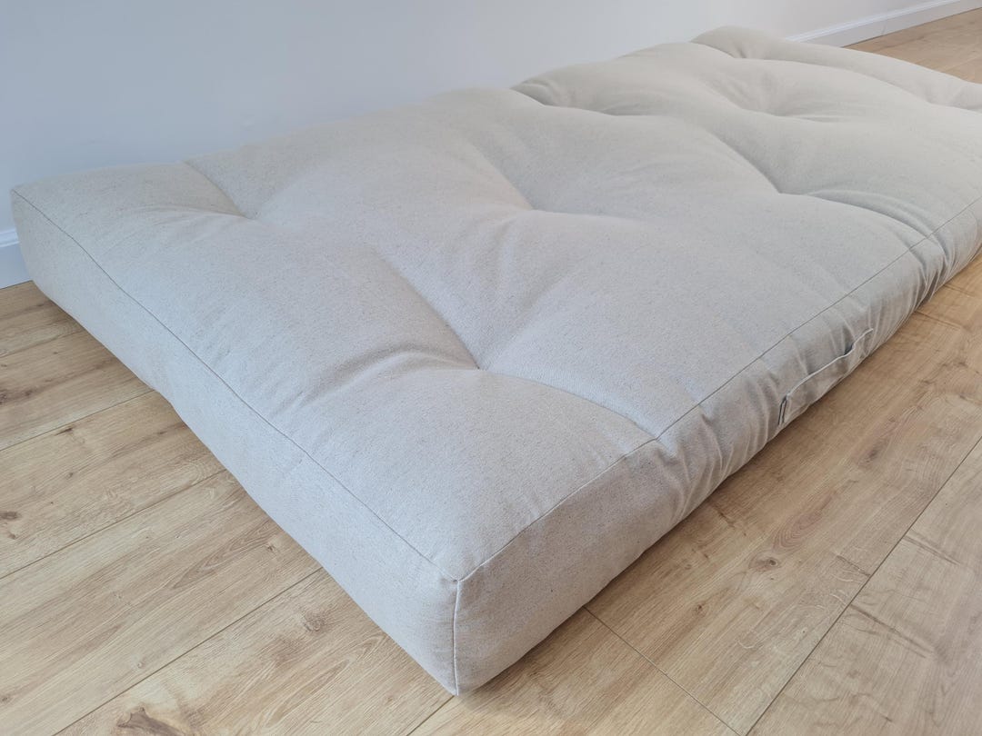 HEMP Shikibuton 6” Thick Mat Shiki Futon Filled Organic Hemp Fiber ...