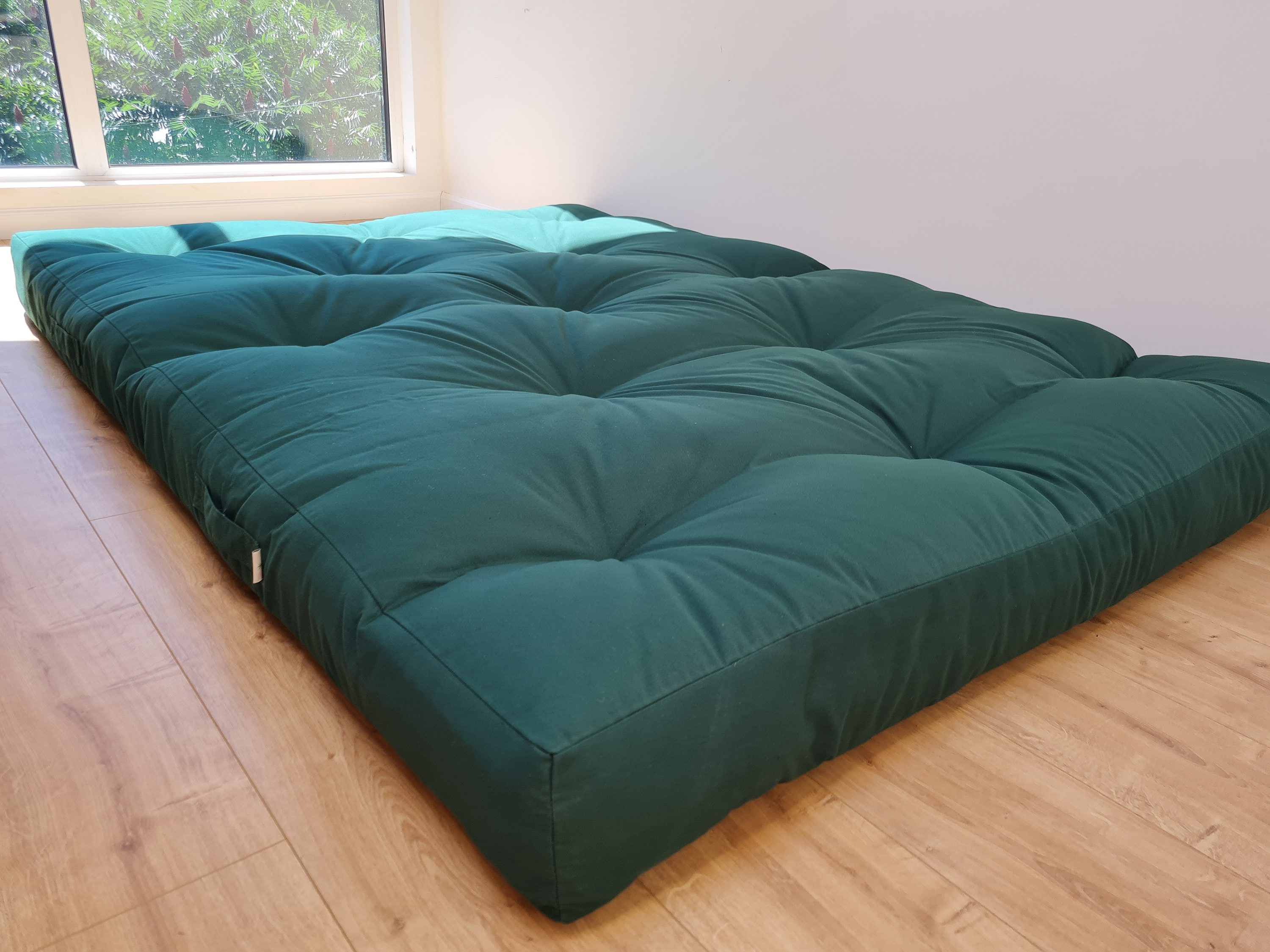HEMP Shikibuton 6” Thick Mat Shiki Futon Filled Organic Hemp Fiber ...