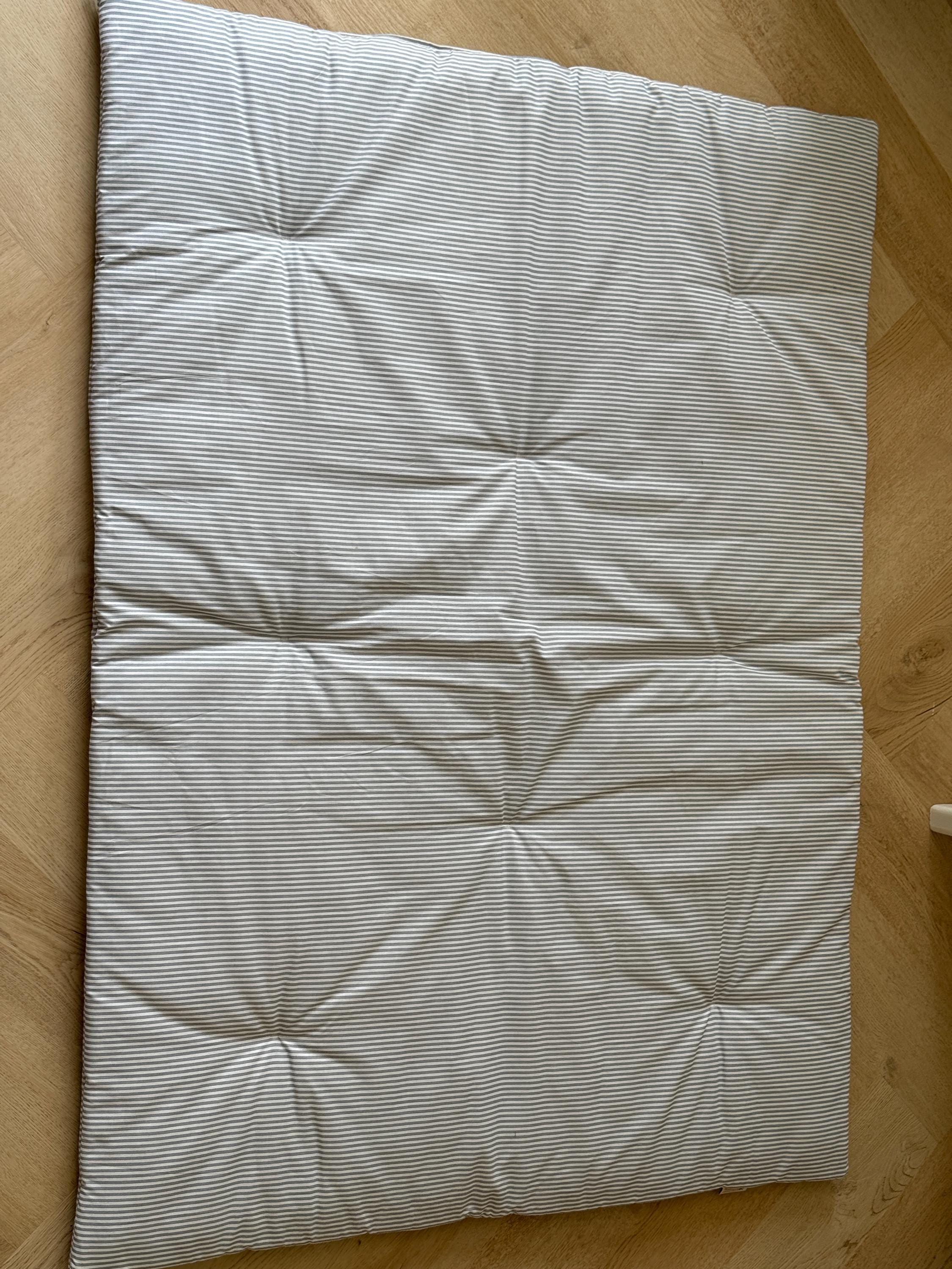 Natural Hemp Play Mat Filled HEMP Fiber Filler in Natural Cotton Fabric ...