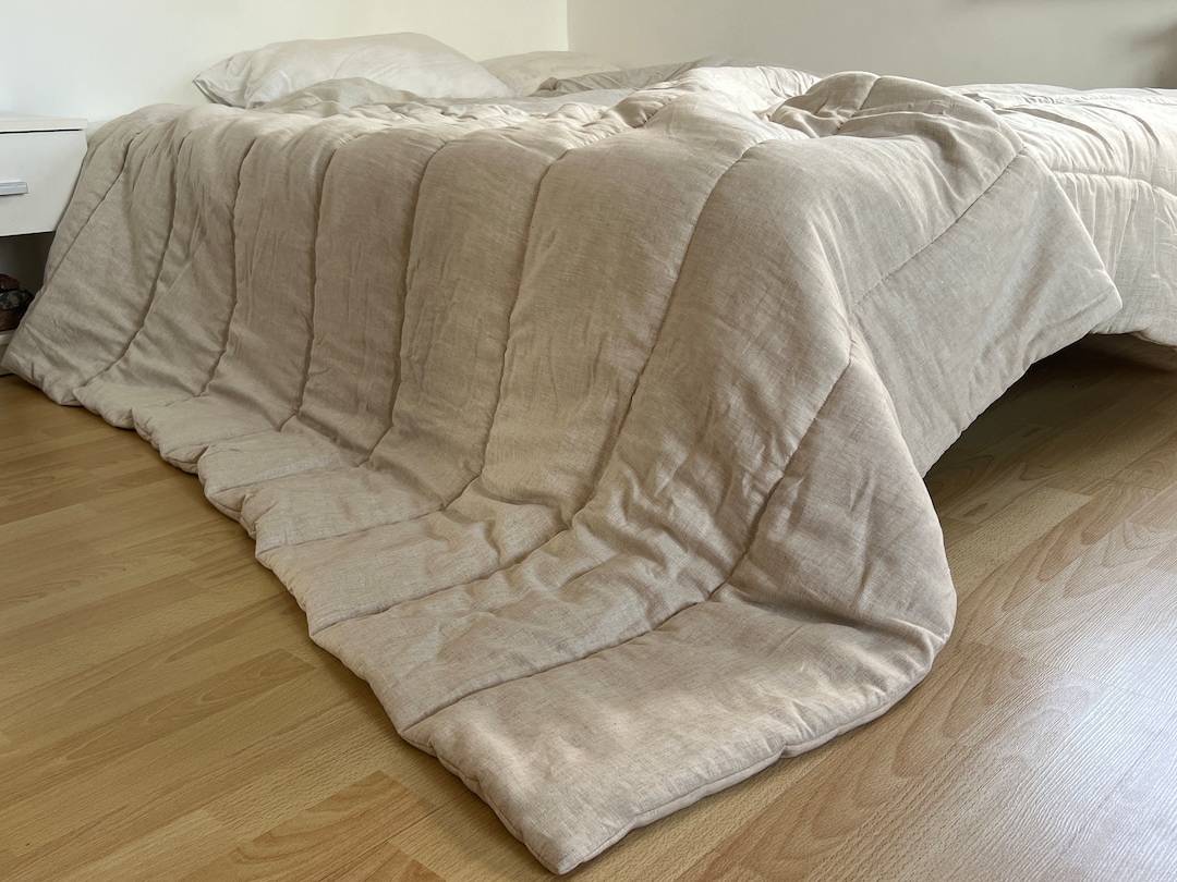 Warm Hemp Blanket HEMP Duvet Insert Comforter HEMP Natural Non-dyed ...