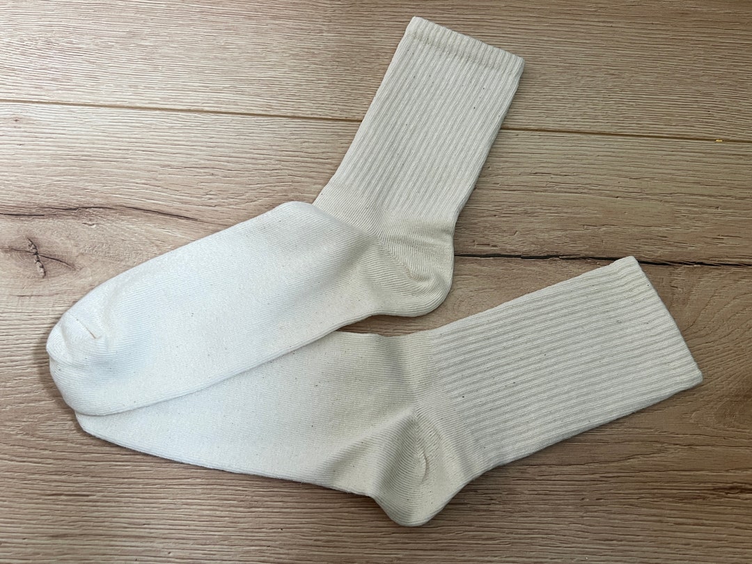 Socks for Men Hemp Cotton Organic Long Socks Unisex Hemp Milk Socks ...