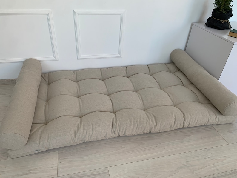 Hemp Custom Made Mat Cushion With Organic Hemp Fiber Filling - Etsy