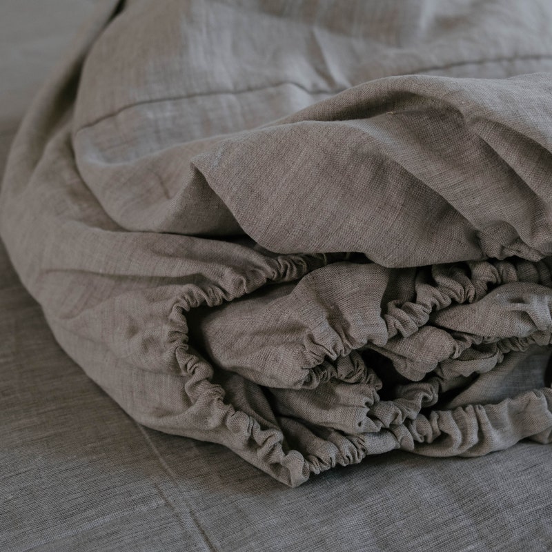 Washed Linen Bedding - Etsy